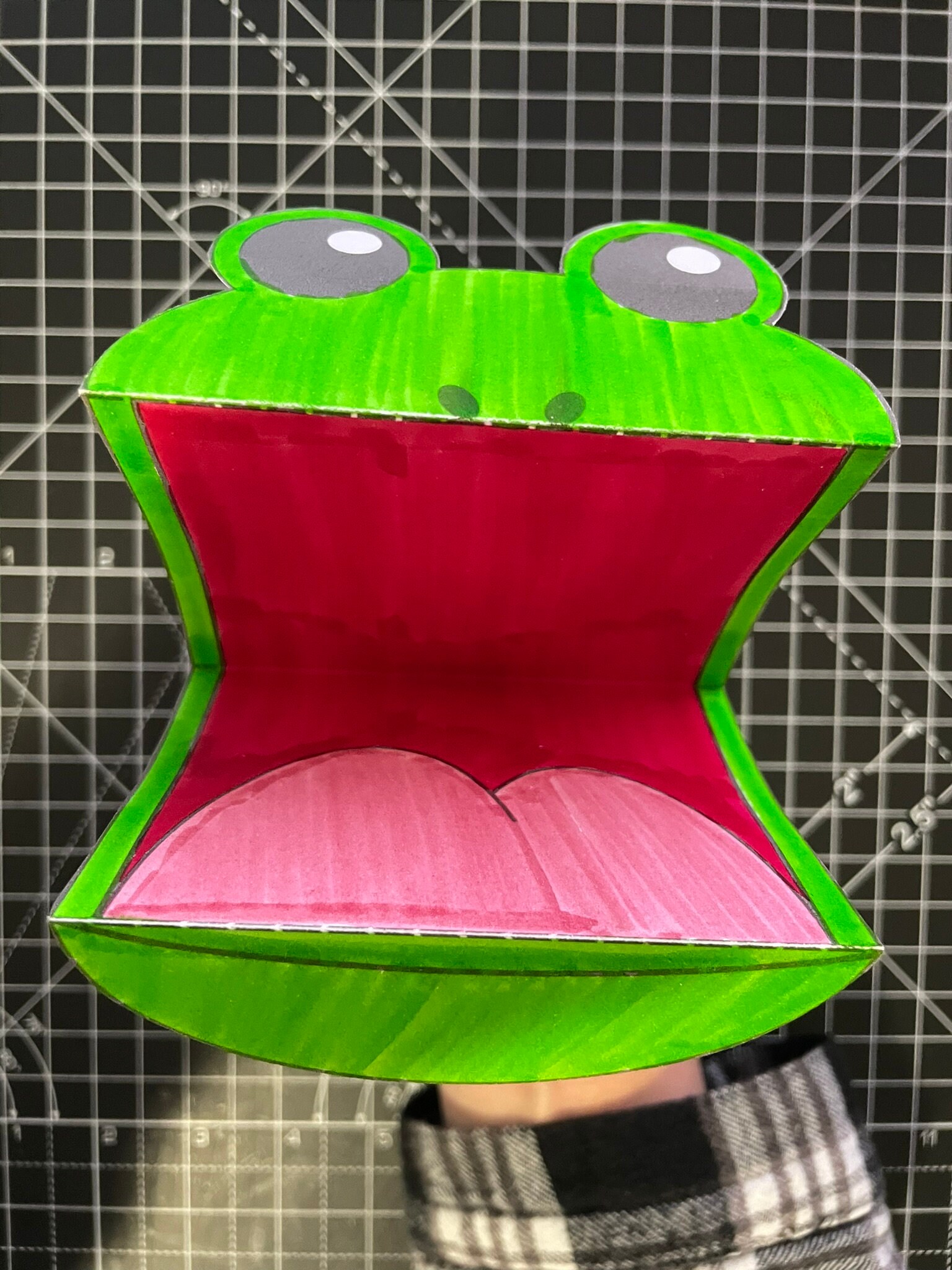 Frog Hand Puppet - Colour Your Own Hand Puppet- Printable - Etsy