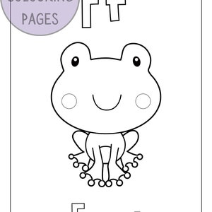 Alphabet Animal Colouring Pages - Printables - Kids Colouring Pages ...