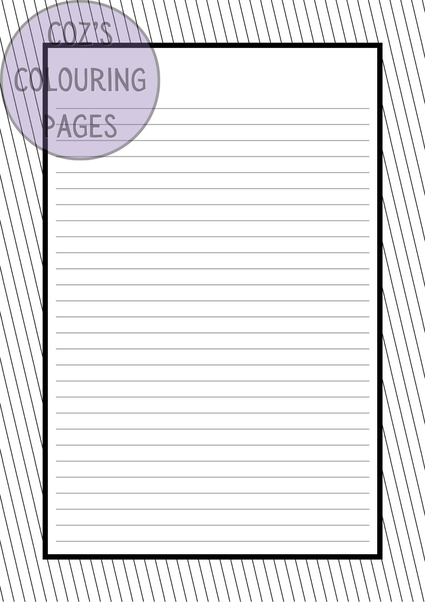 Journal Colouring Pages Printables Teen & Adult Colouring Pages Digital ...