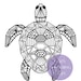 Geometric Animal Zendoodle Colouring Pages - Digital Download - Etsy
