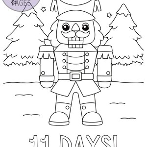 Christmas Countdown Colouring Pages - Printables - Kids Colouring Pages ...