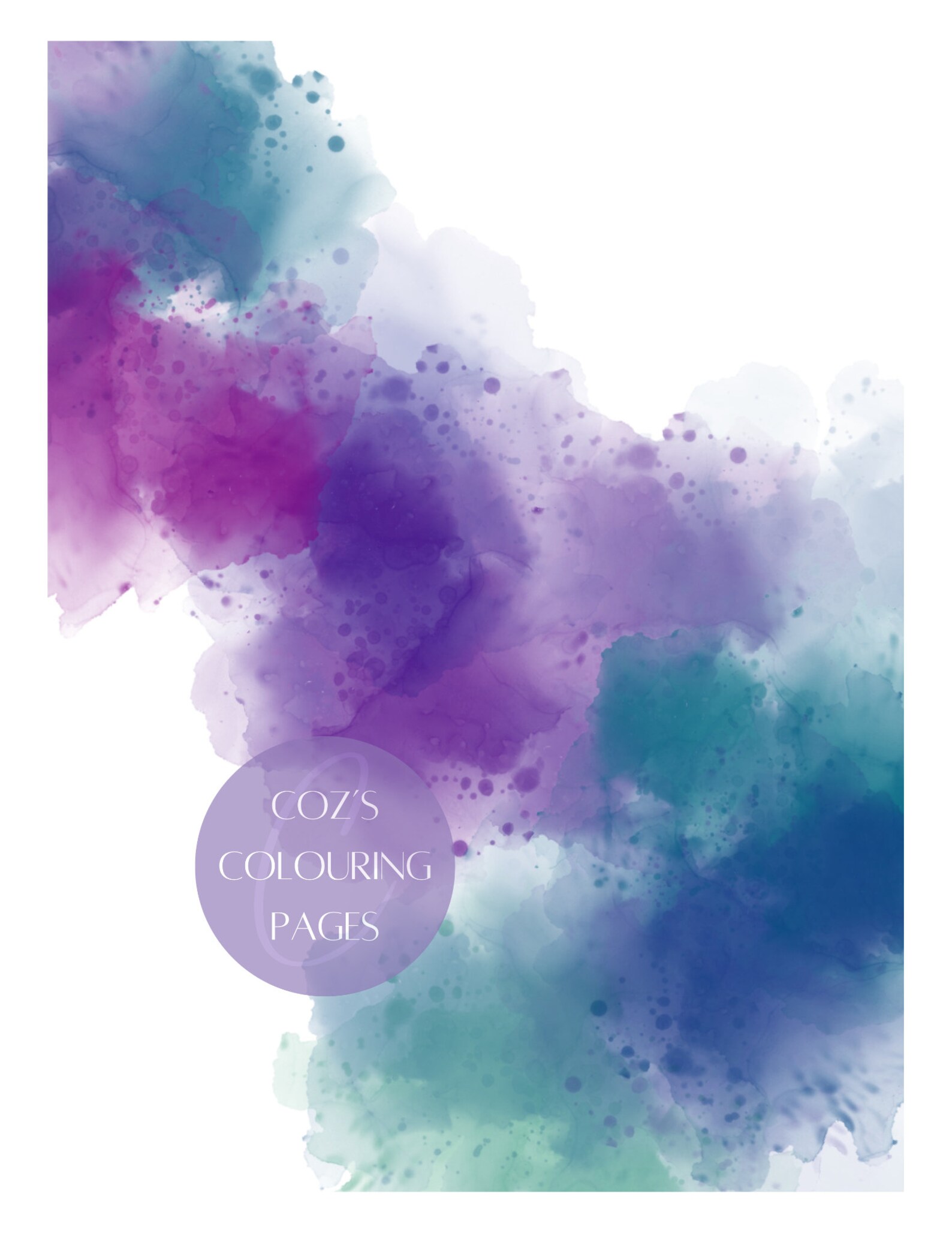 100 Reverse Colouring Pages Printables Digital Download - Etsy