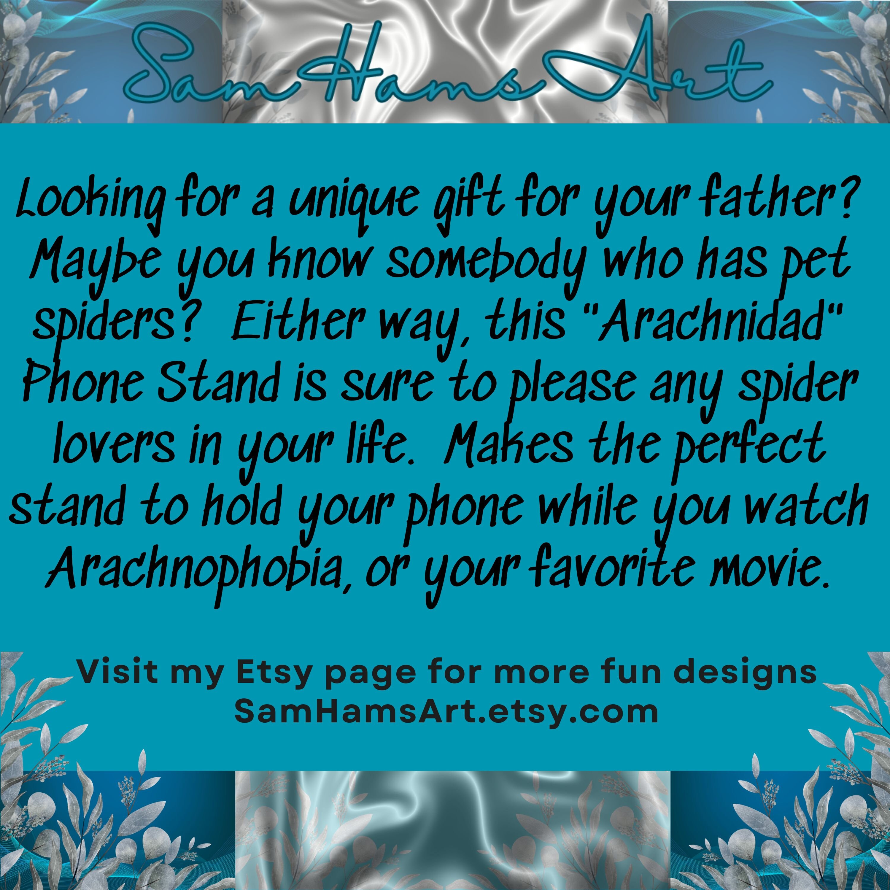 ARACHNIDAD TARANTULA Mobile Display Stand for Smartphones. Phone Stand ...