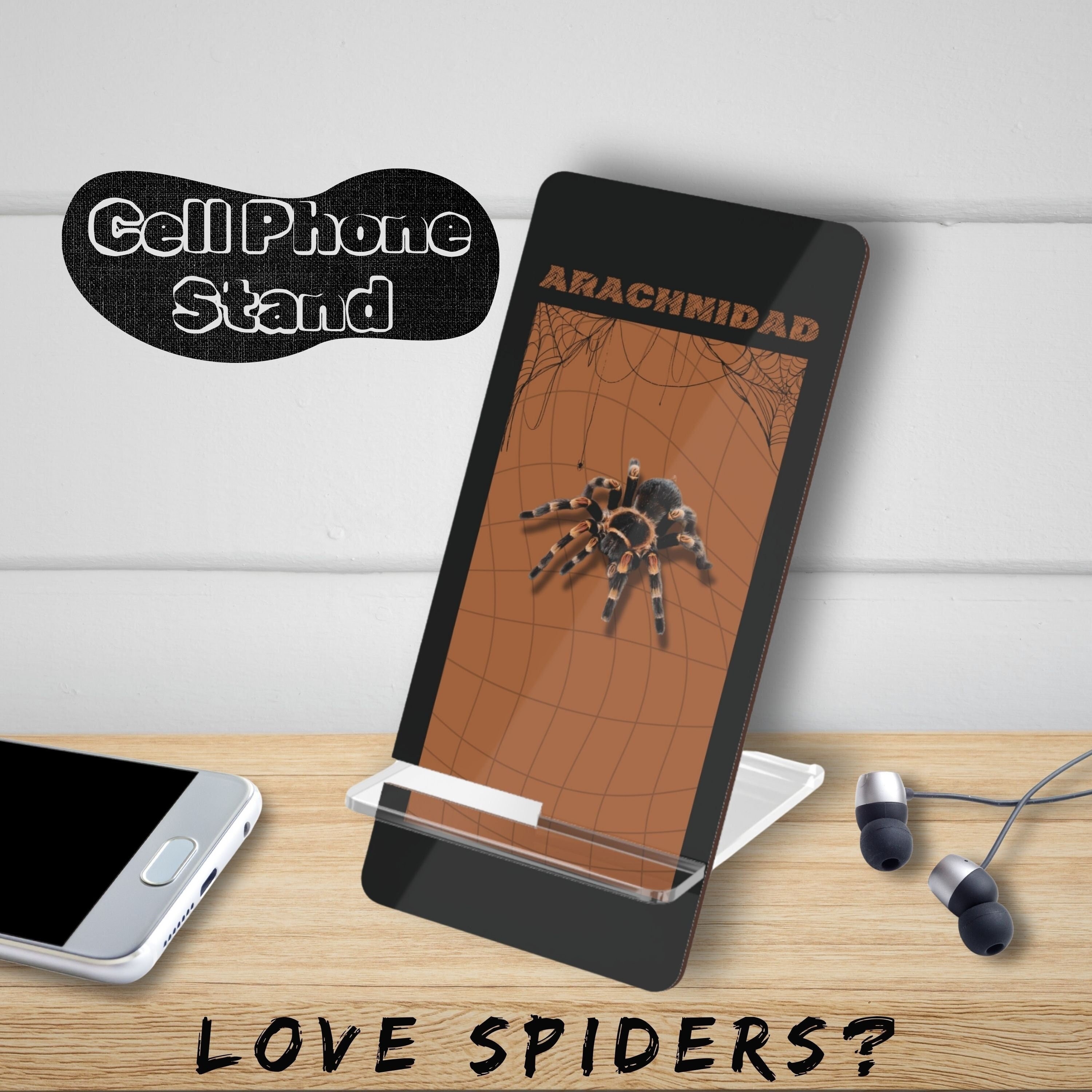 ARACHNIDAD TARANTULA Mobile Display Stand for Smartphones. Phone Stand ...