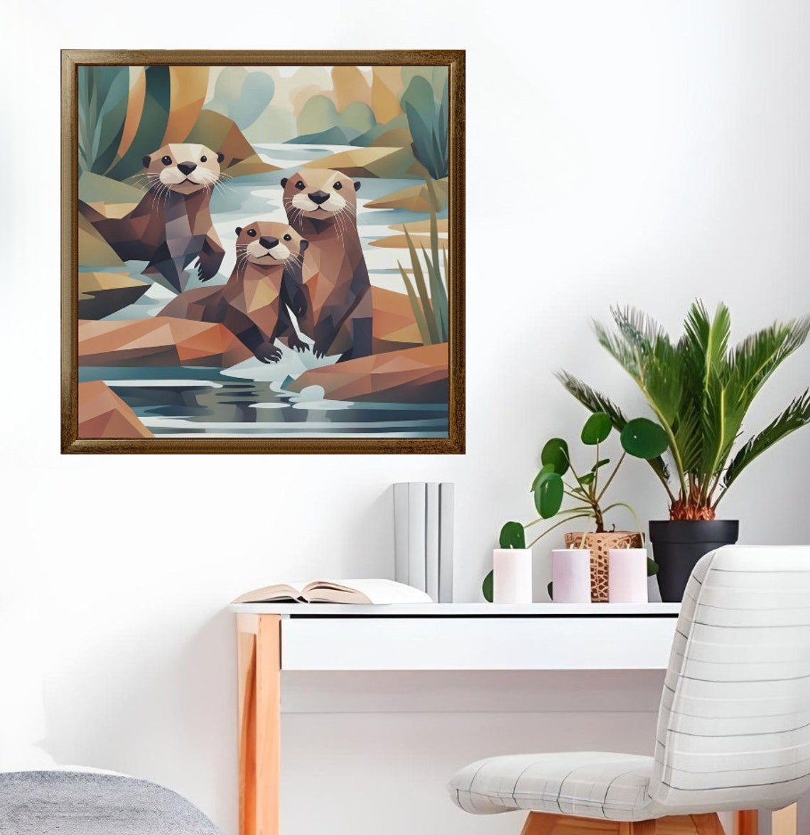 Three Otters Digital Download Printable Wall Art Instant Download - Etsy