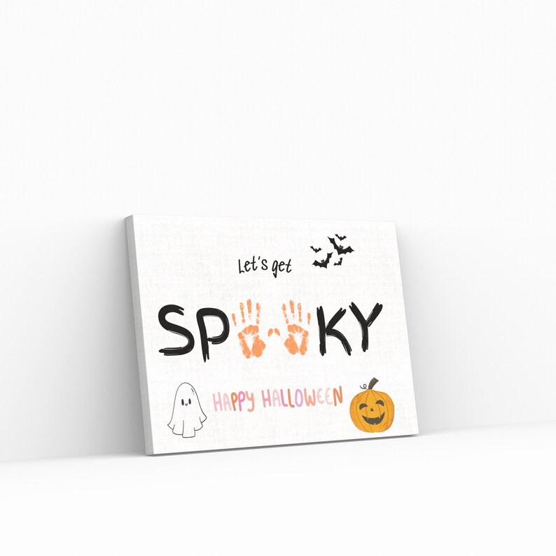 Spooky Halloween Handprint Craft | Halloween Handprint Art | Halloween ...