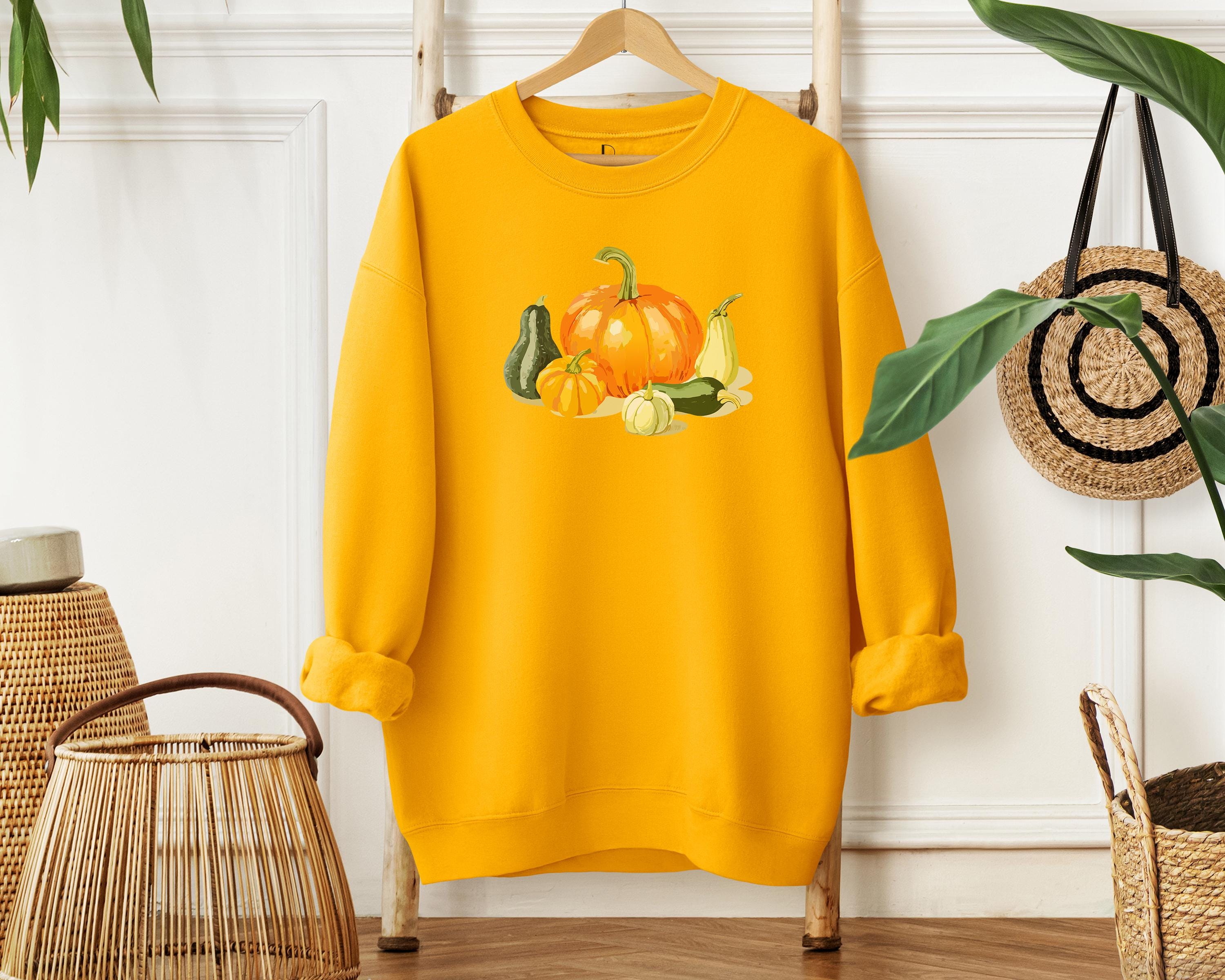 Pumpkin & Squash Family Sweatshirt, Fall Season Shirt, Thanksgiving ...