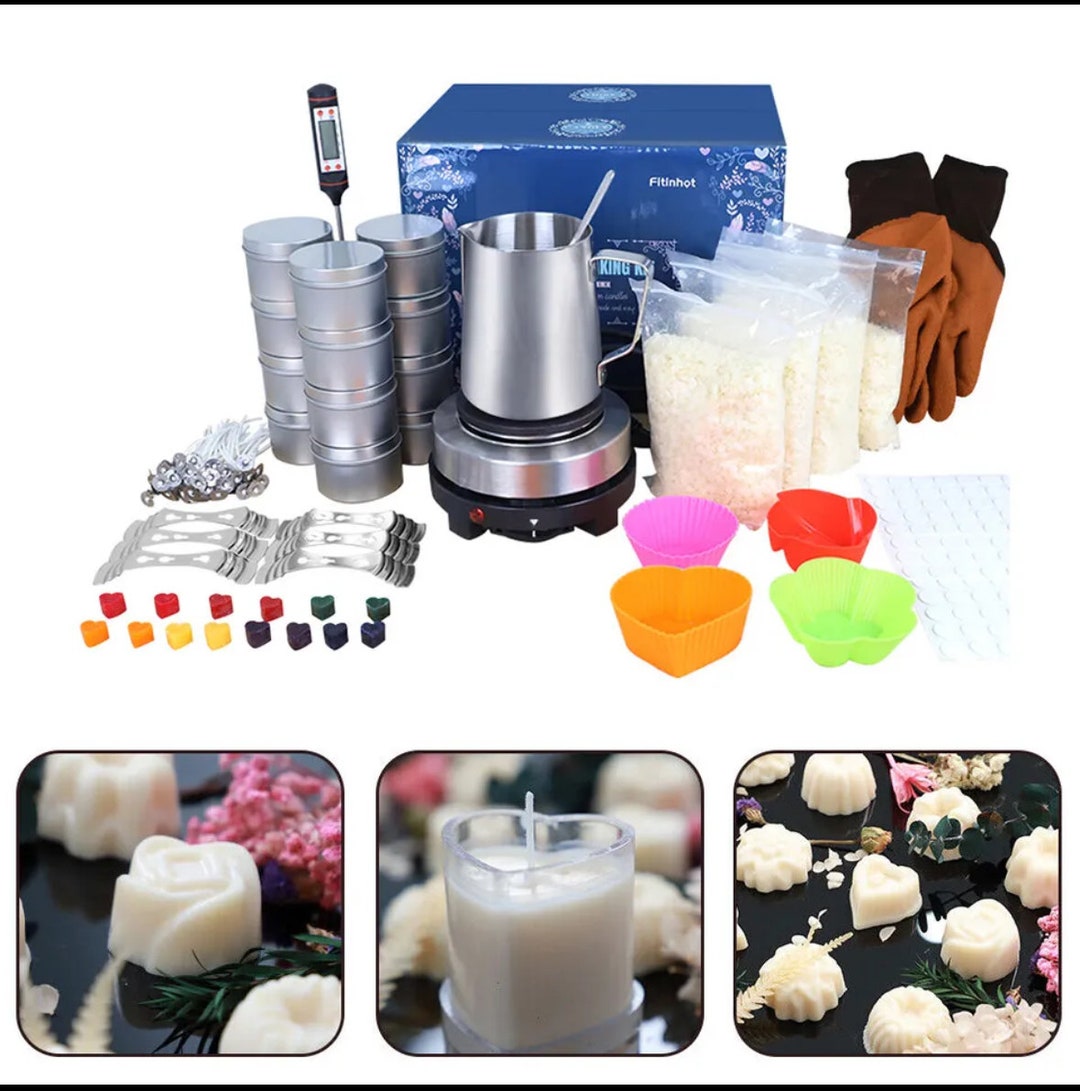 Candle Making Kit , Electric Wax Meter , DIY Kit , Full Candle Making ...