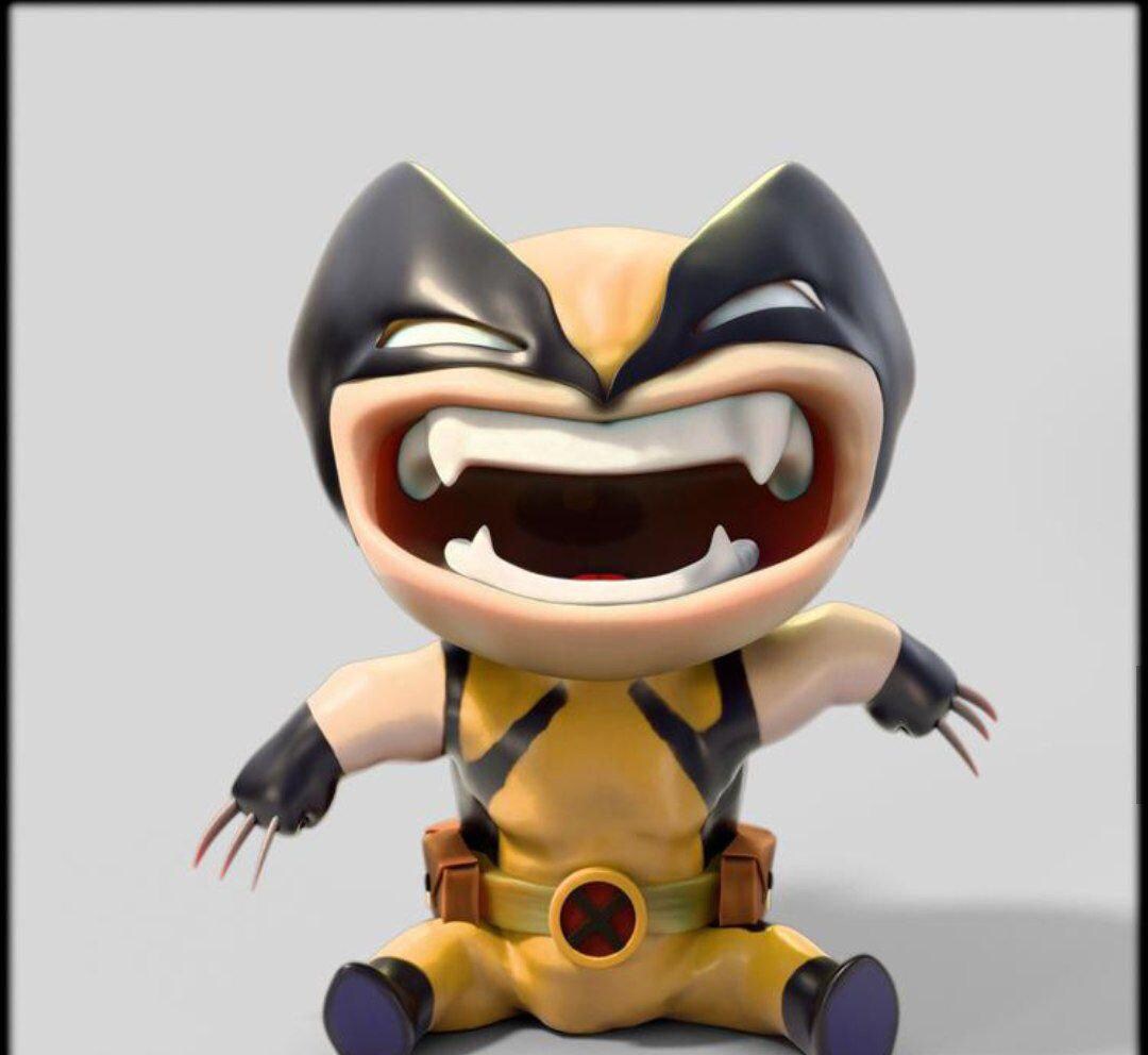 Baby Wolverine @print3dworld.zip 3D - Etsy