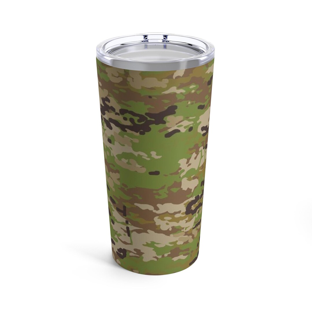 Camouflage Tumbler 20oz AMCU Pattern - Etsy