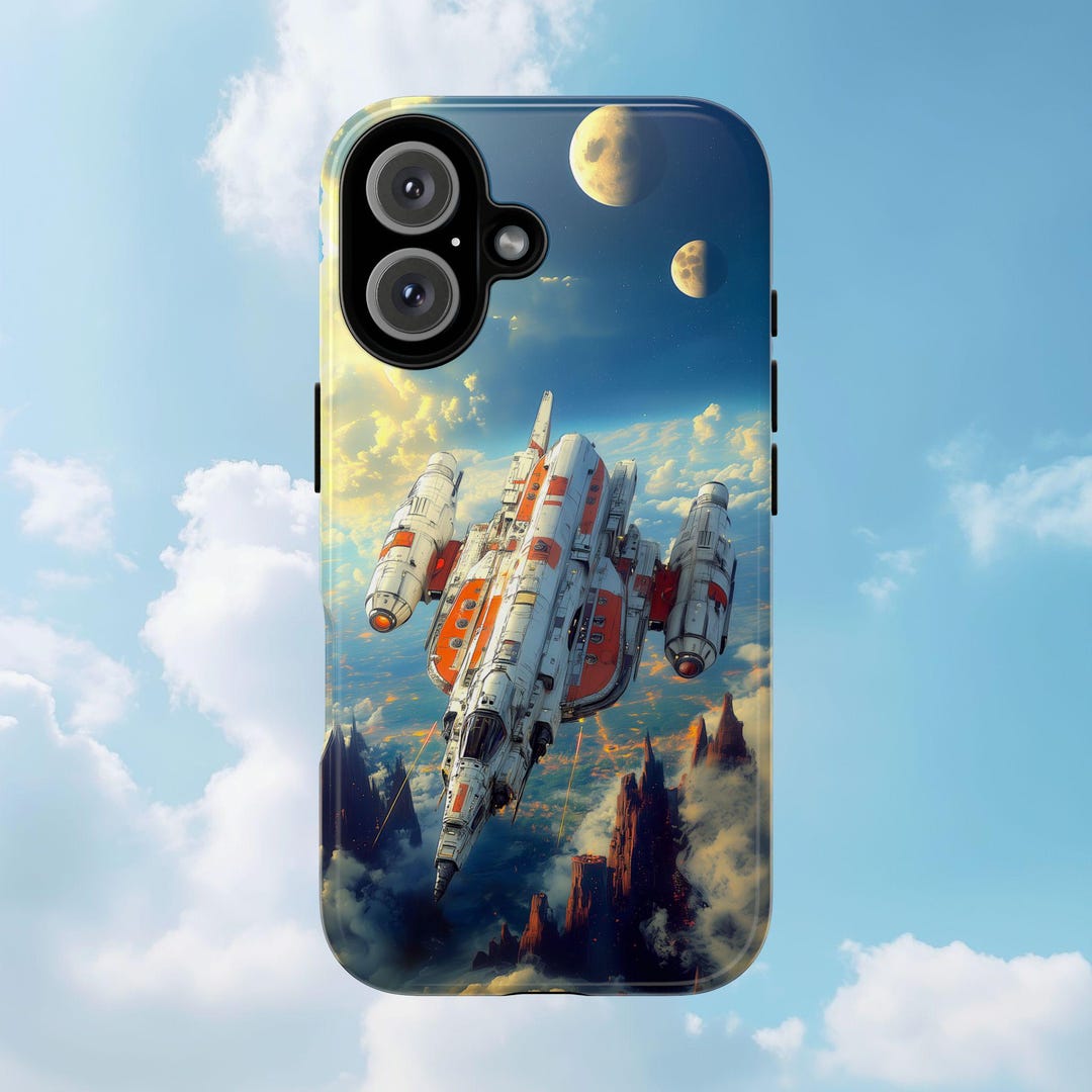 Phone Cases - Sci Fi Spaceship Star Fighter Star Wars, Galaxy ...
