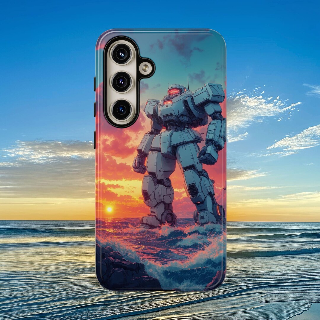 Anime Mech Sci Fi Gundam Tough Phone Case for Samsung Galaxy - Durable ...