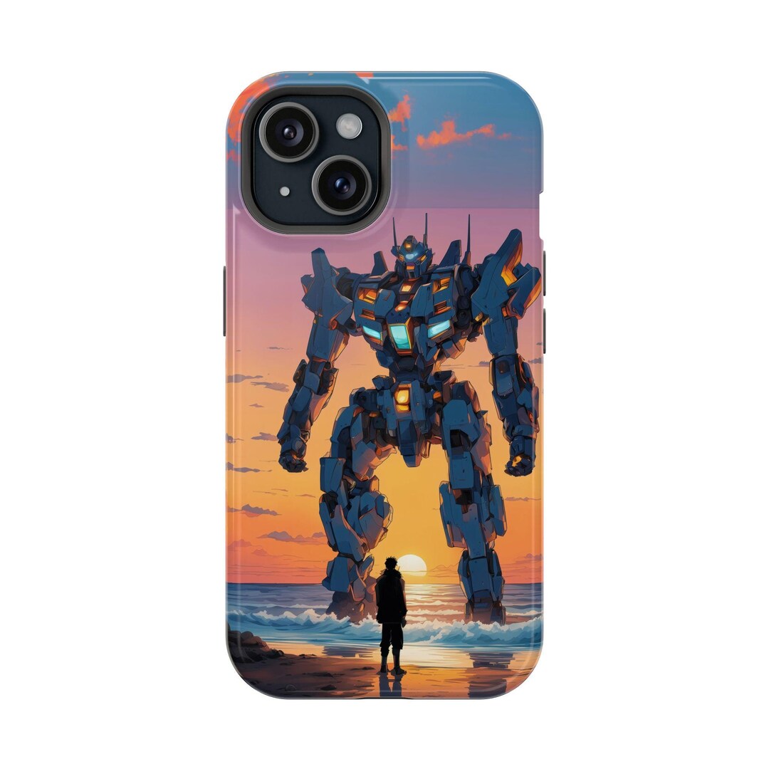 Anime Gundam Phone Case Magnetic Tough Cases for All iPhone 15 and 14 ...