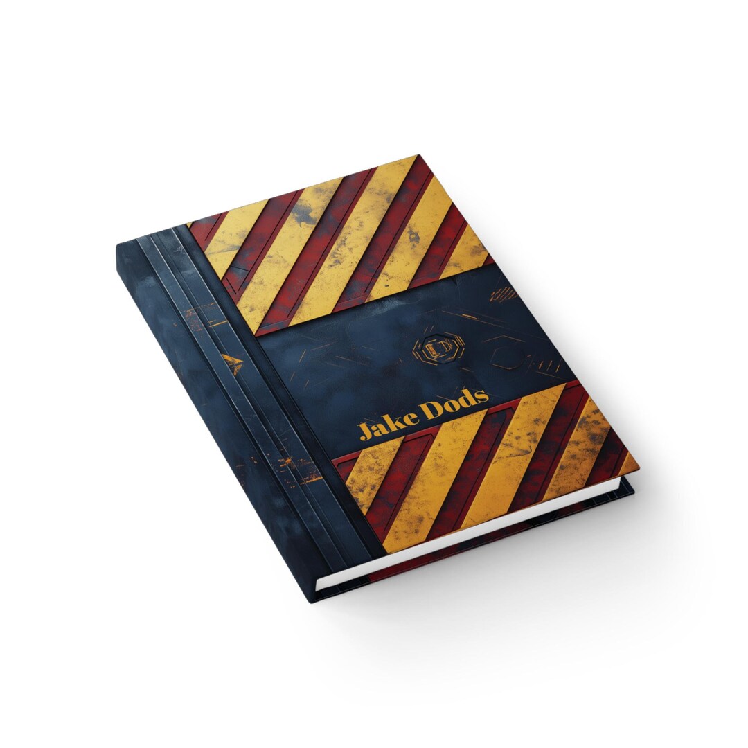 Sci Fi, Dystopian, Cyberpunk Journal - Ruled Line Notebook for Men ...