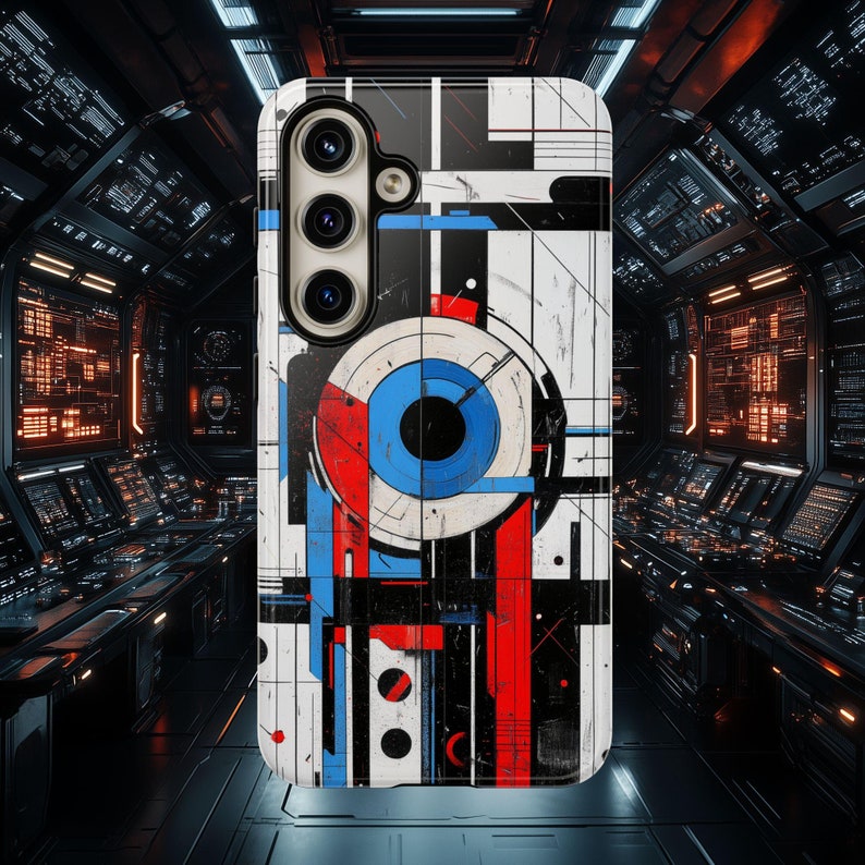 Samsung Galaxy Case, Cyberpunk Phone Cover, Sci Fi Tech Protective ...