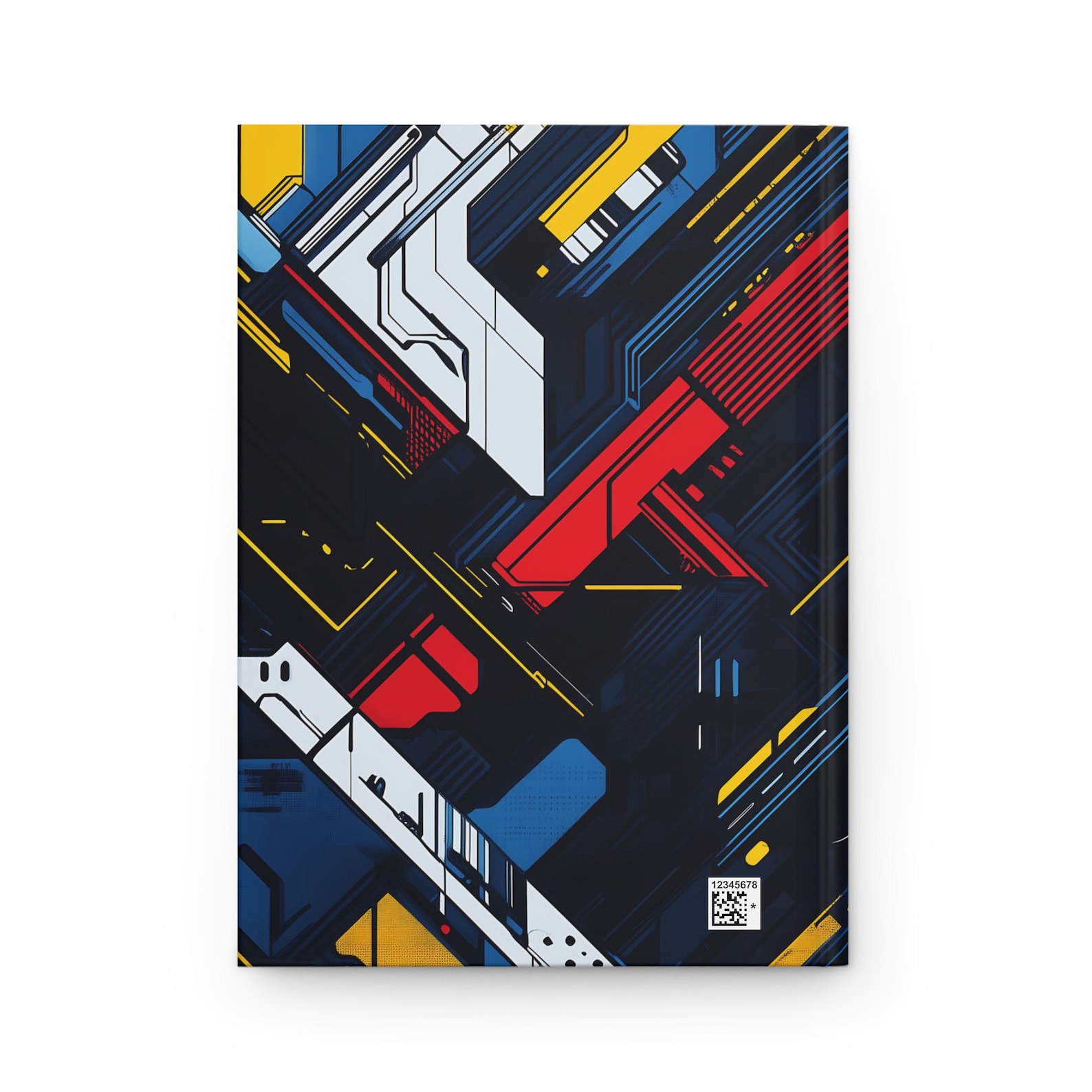 Sci Fi Hardcover Journal Matte, Cyberpunk Diary Notebook, Futuristic ...