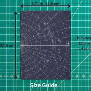 Sci Fi Hardcover Journal, Stars Space Celestial Map, Writing Notebook ...
