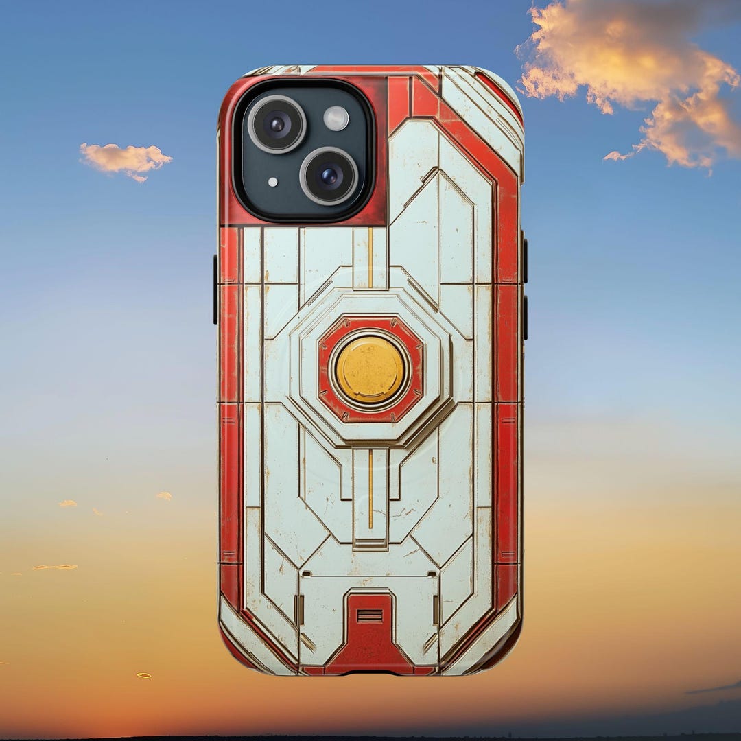 Futuristic Magnet Case for Sci Fi Lovers, Tough Magnetic Cover, Cool ...