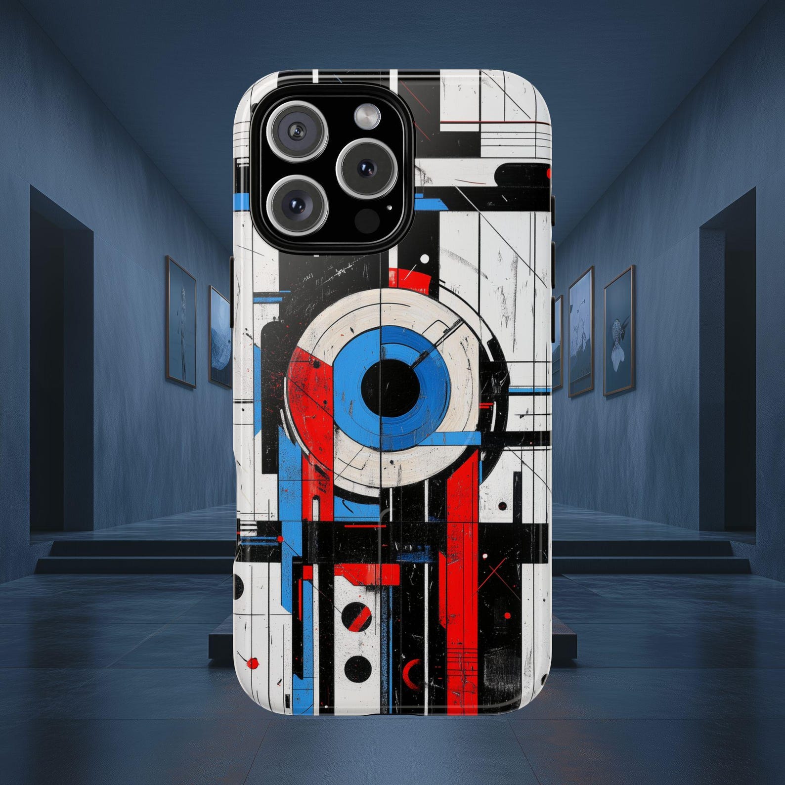Futuristic Magnetic Case, Cyberpunk iPhone Cover, Tough Sci-fi Magnet ...