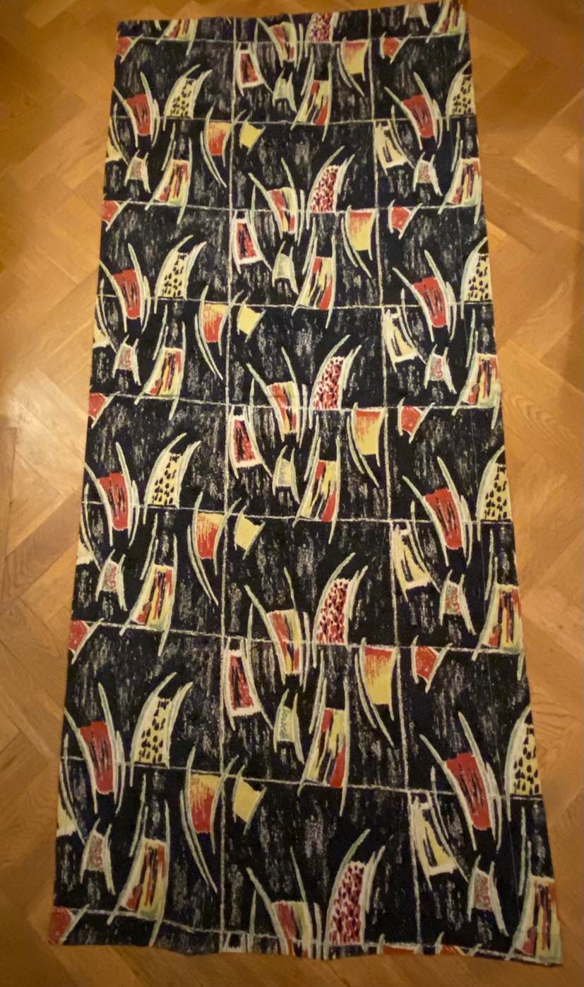 Amazing Mid-century Atomic Curtains/ Fabric - Etsy