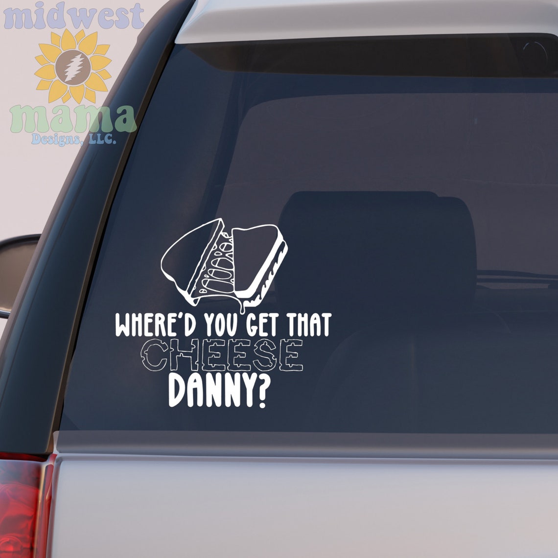 Shane Gillis CHEESE DANNY Vinyl Decal Sticker FREE Shipping - Etsy