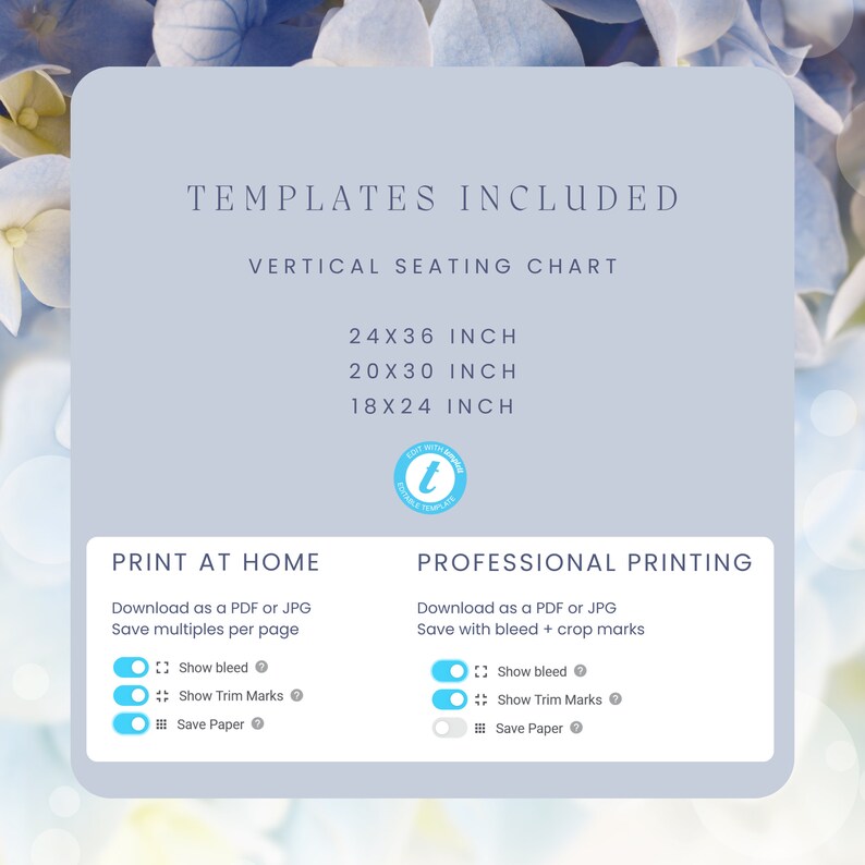 Dusty Blue Wedding Seating Chart Sign Template, Find Your Seat, Our ...