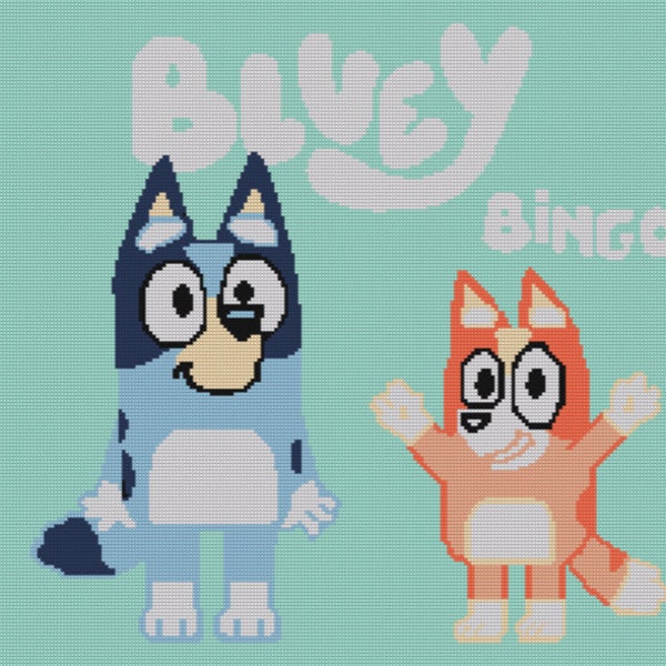 Bluey Crochet Pattern - Etsy