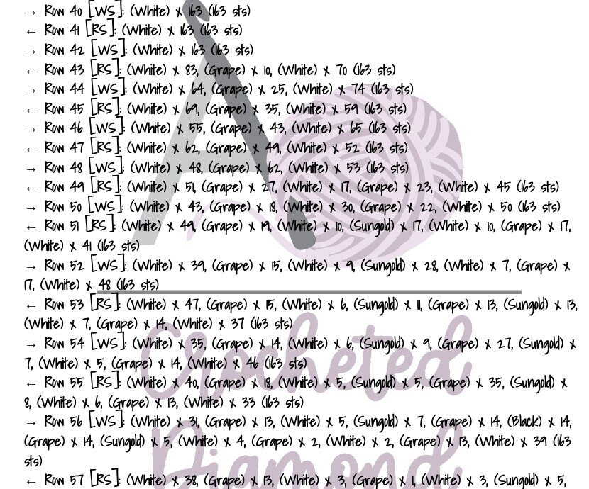 Raven Crochet Graphgan/word Chart Pattern - Etsy