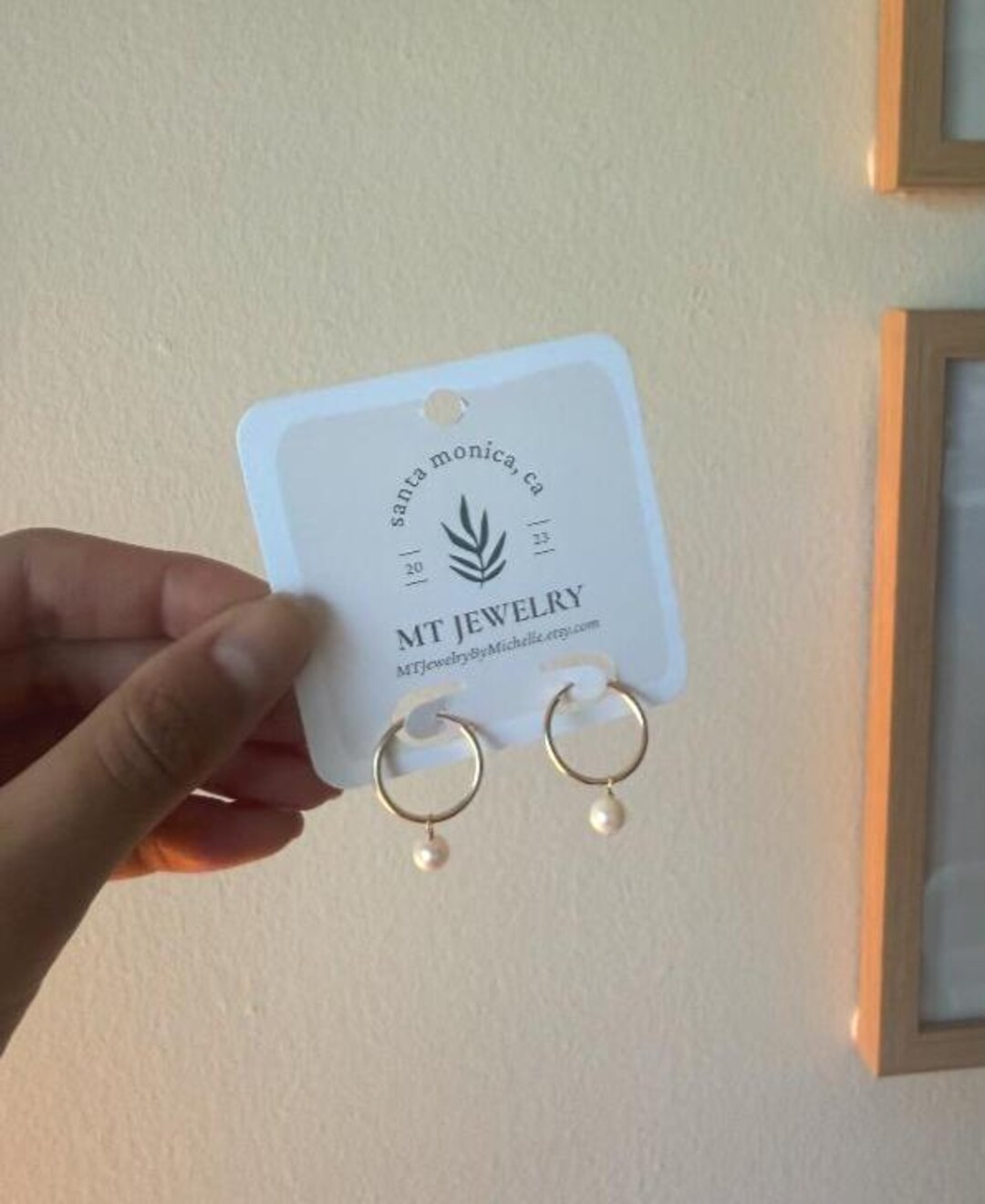 Endless 17mm Hoops With Pearls • 14k Gold Filled • Everyday Essential ...