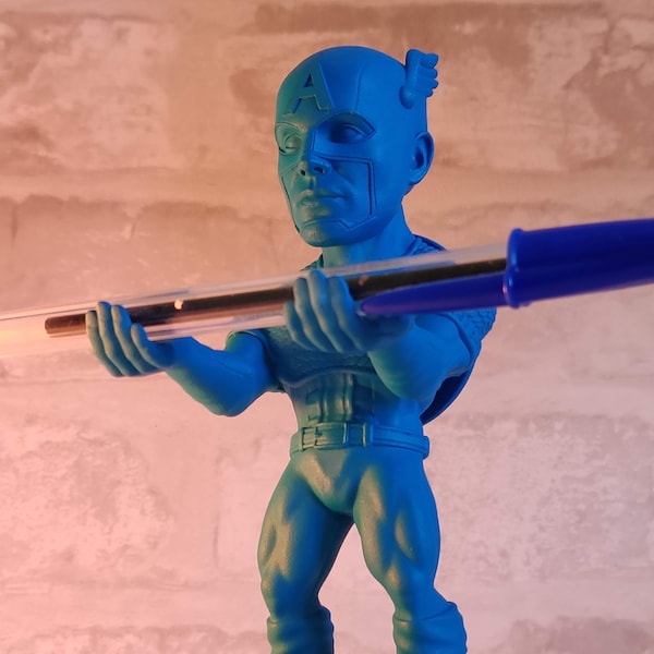 Captain America Pen - Etsy