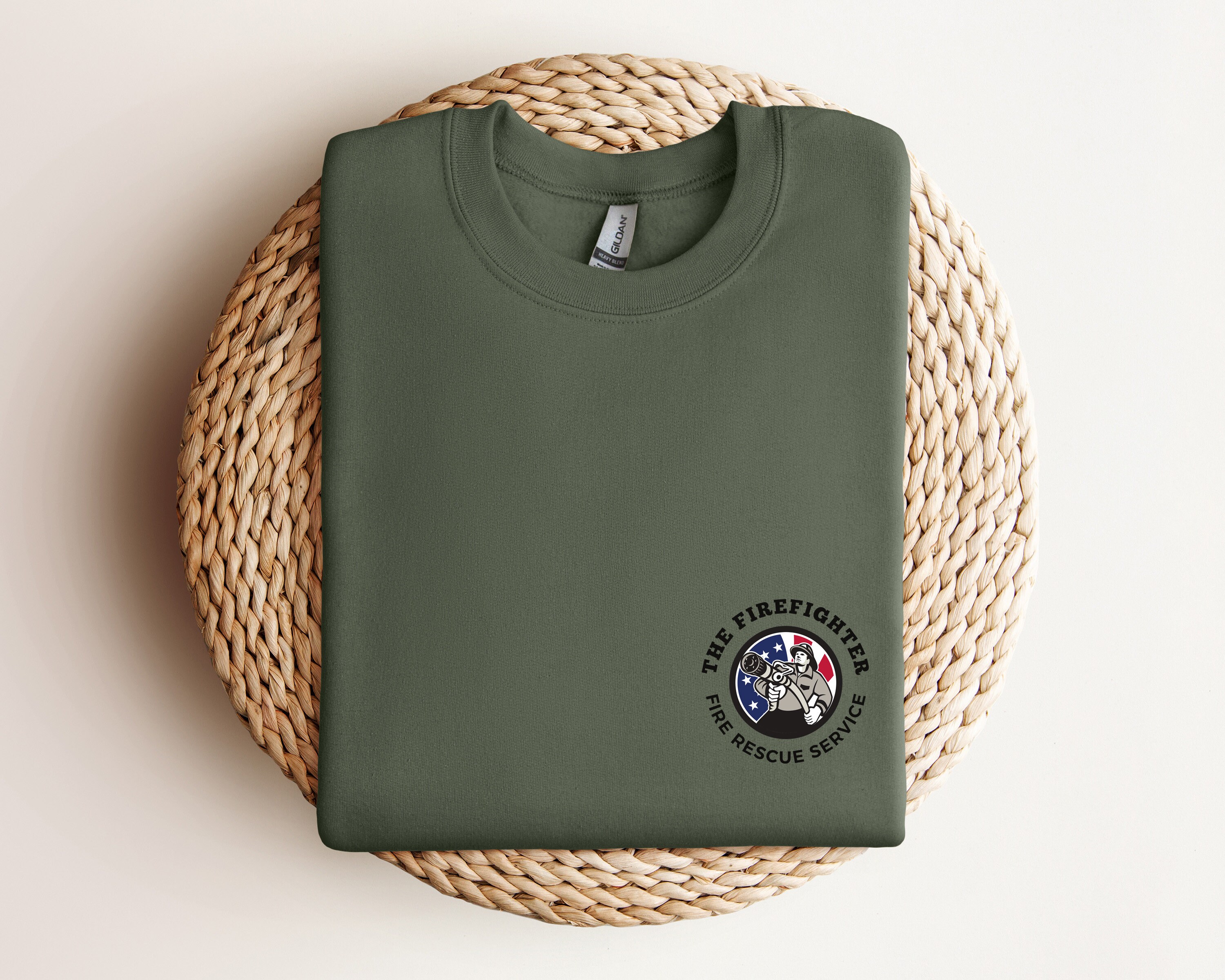 Personalized Firefighter Fire Rescue Sweatshirt and Hoodie Unique ...