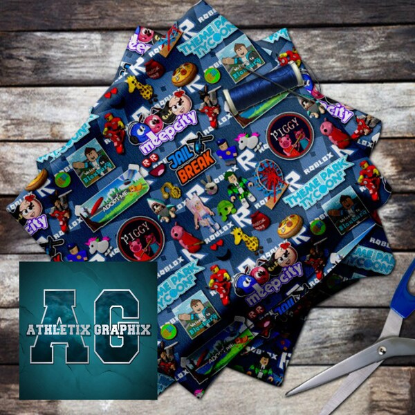 Roblox Fabric - Etsy