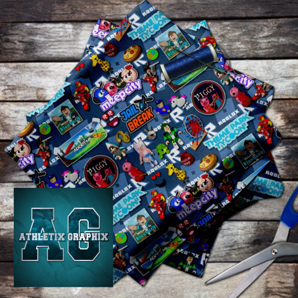 Roblox Seamless Repeat Pattern for Fabric Sublimation | Seamless File ...