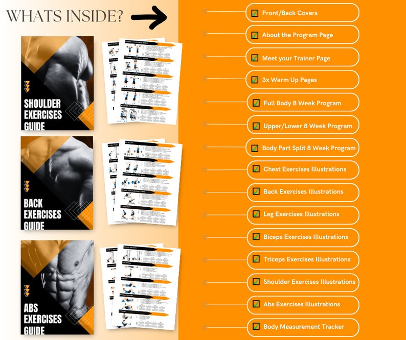 Program Templates for Fitness Coaches Professional Training Plans Gym ...