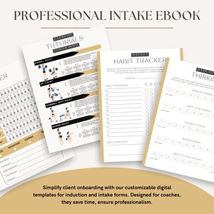 Workout Templates for Personal Trainers Coaches Customizable Digital ...