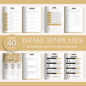 Workout Templates for Personal Trainers Coaches Customizable Digital ...