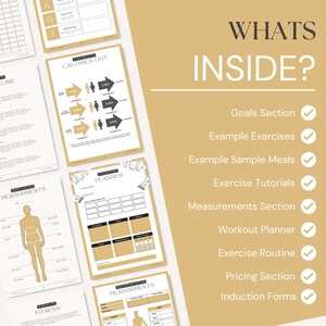 Workout Templates for Personal Trainers Coaches Customizable Digital ...