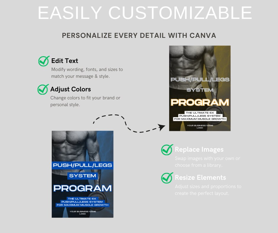 Workout Templates Push Pull Legs Training Programs Fitness Coaches ...