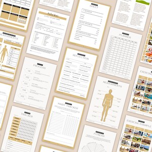 Workout Templates for Personal Trainers Coaches Customizable Digital ...