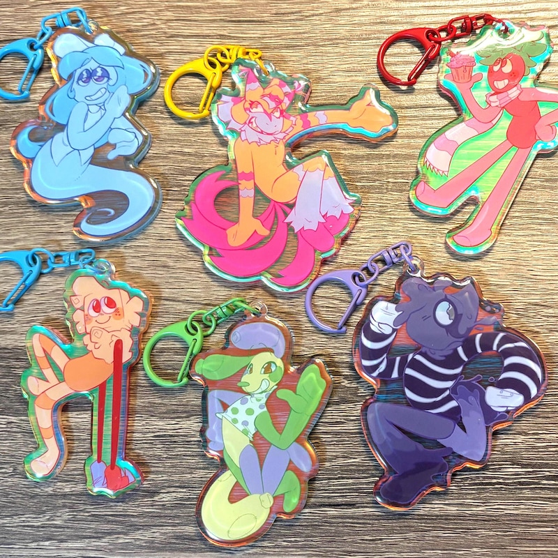 Dandy World Keychain - Etsy