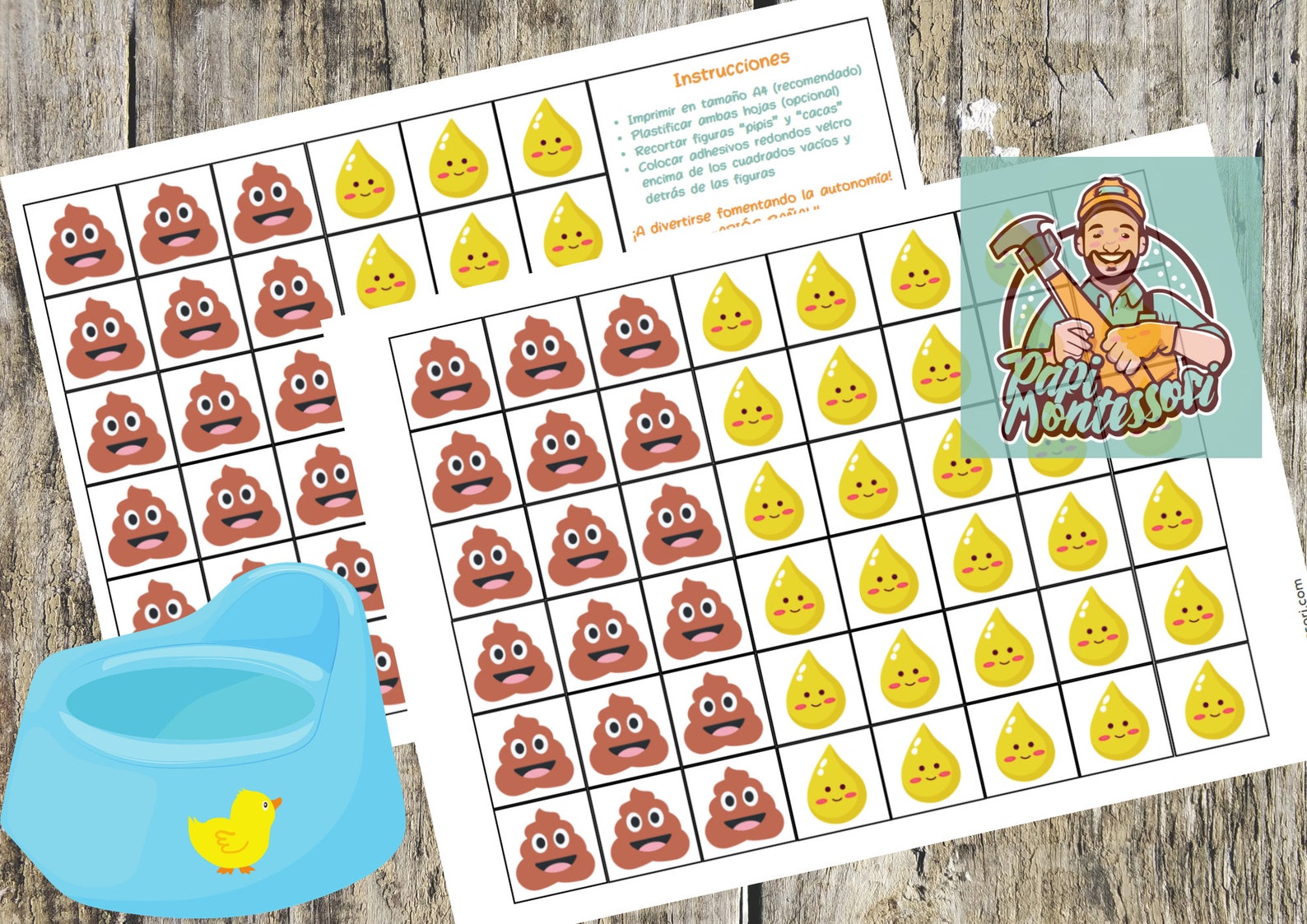 Chart to Leave the Diaper for Boys Girls and Babies, Printable A4 ...