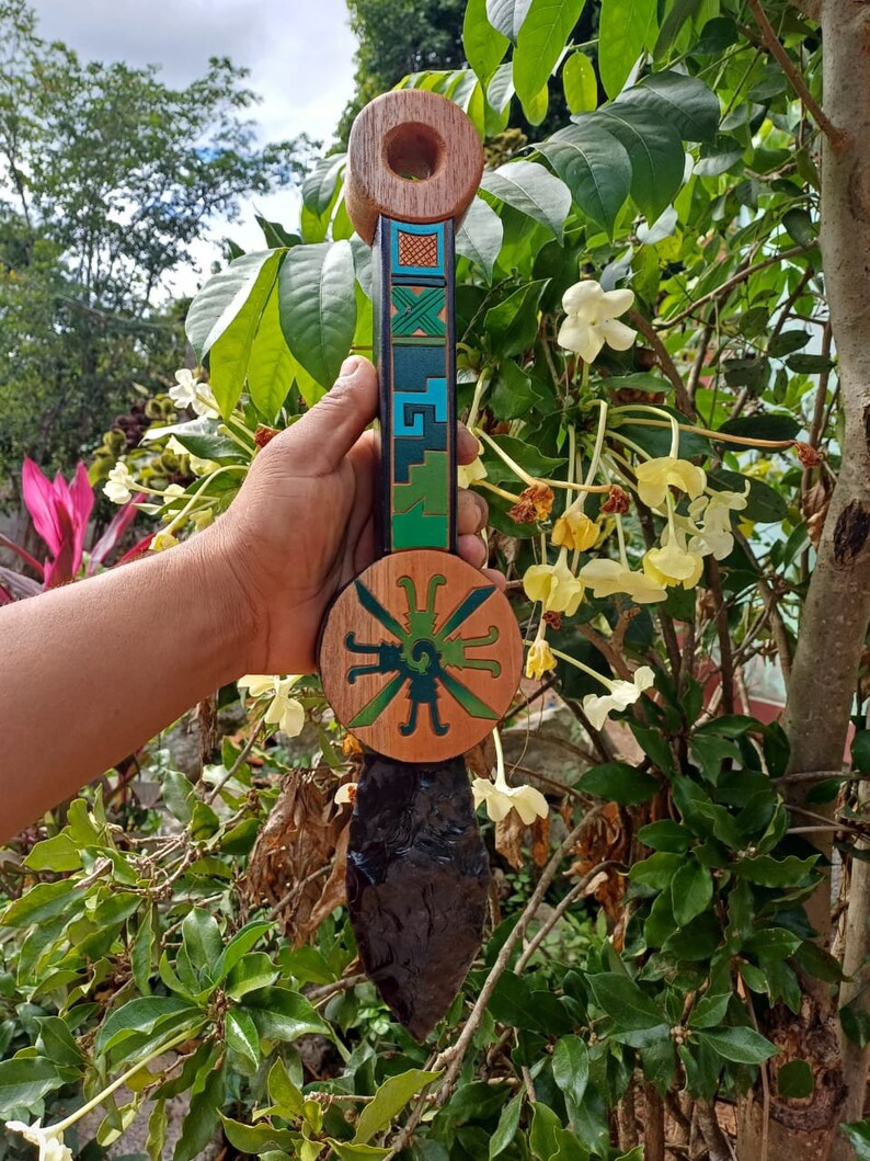 Mayan Sacrificial Dagger Handcrafted Art Piece - Etsy