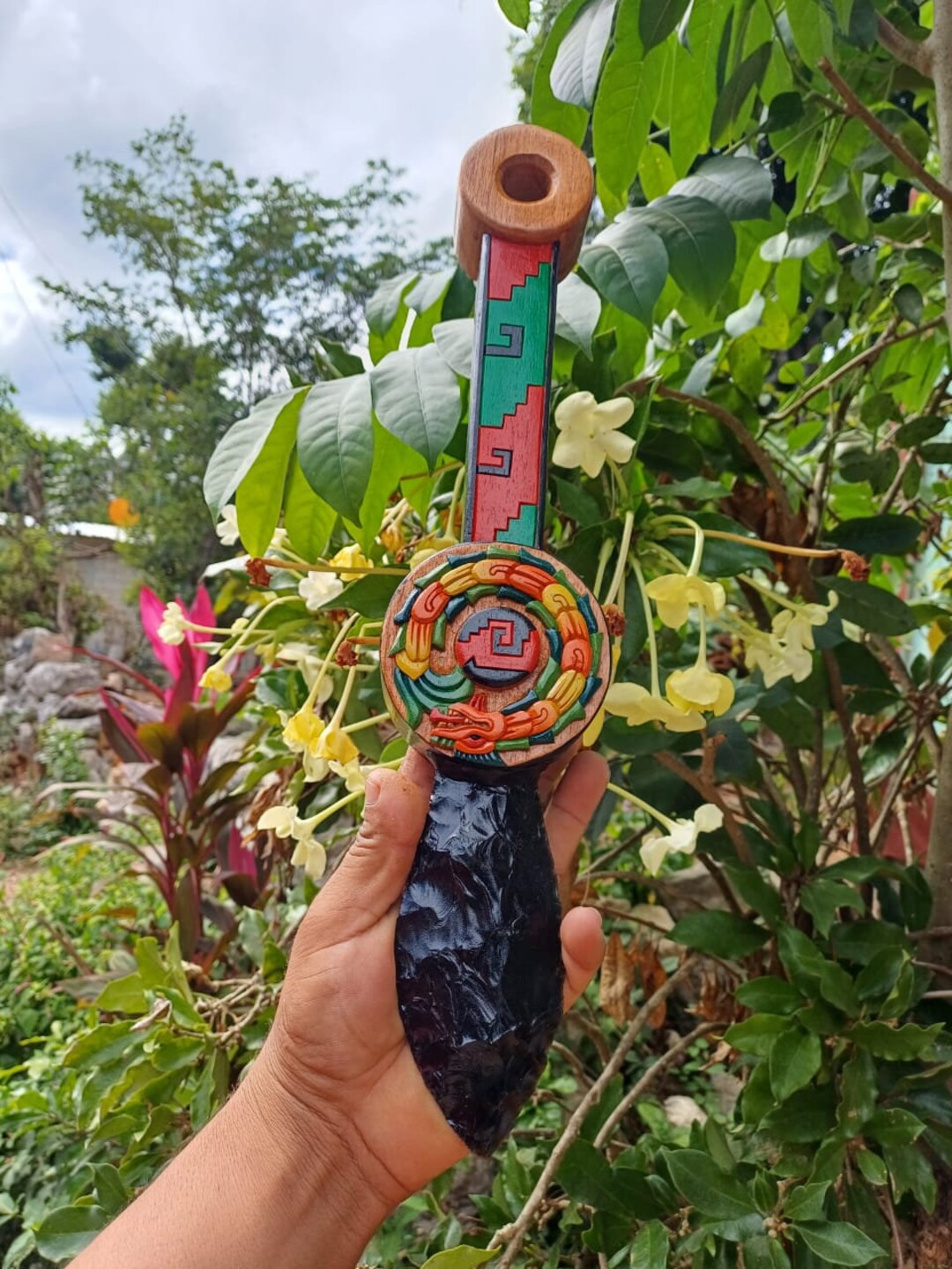 Mayan Sacrificial Dagger Handcrafted Art Piece - Etsy