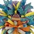Fiesta Donkey Pinata Door Hanger With Vibrant Ribbons and Festive ...