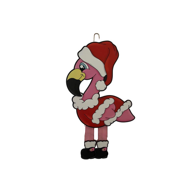 Christmas Flamingo - Etsy