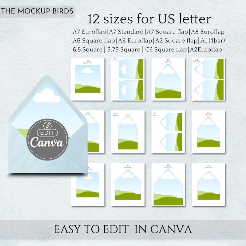 Envelope Blank Letter - Etsy