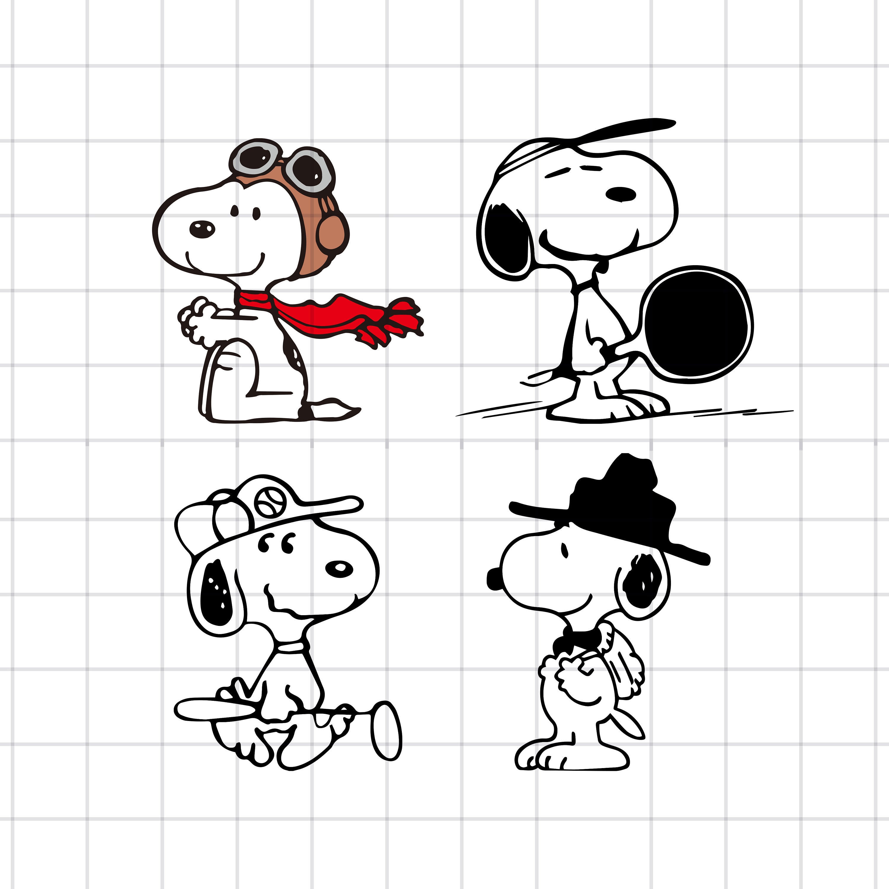 Snoopy 20 PNG-SVG Files Set Bundle Snoopy Svg Snoopy Png - Etsy Canada