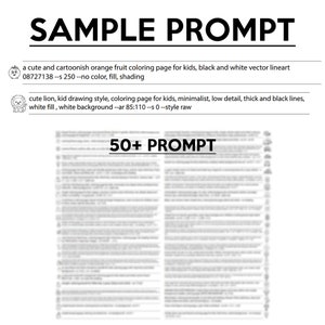50 Simple Kids Coloring Pages Midjourney Prompt, Kids Coloring Pages ...