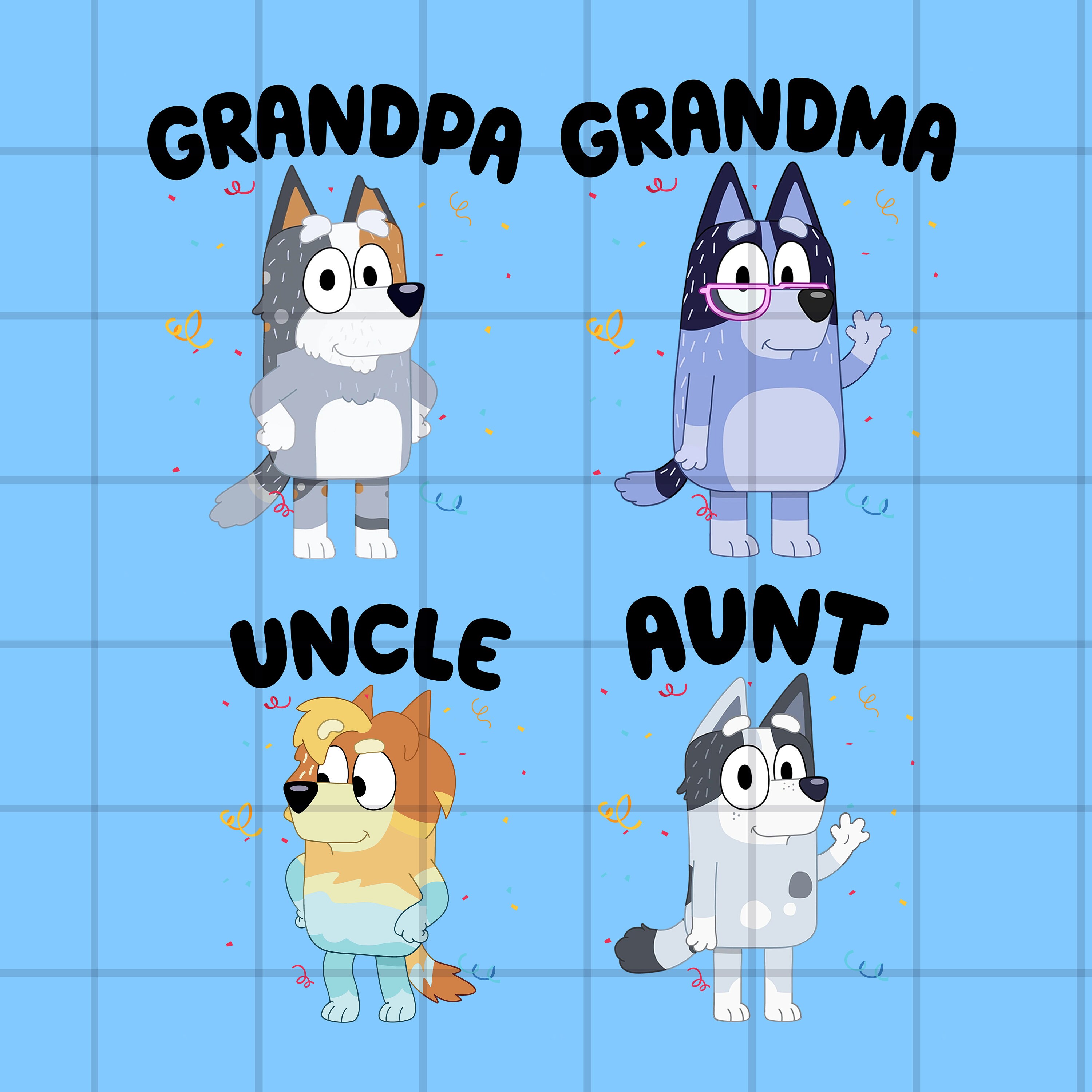 Bluey Family 60 PNG-SVG Files Bluey Svg Bluey Png Bluey - Etsy Australia