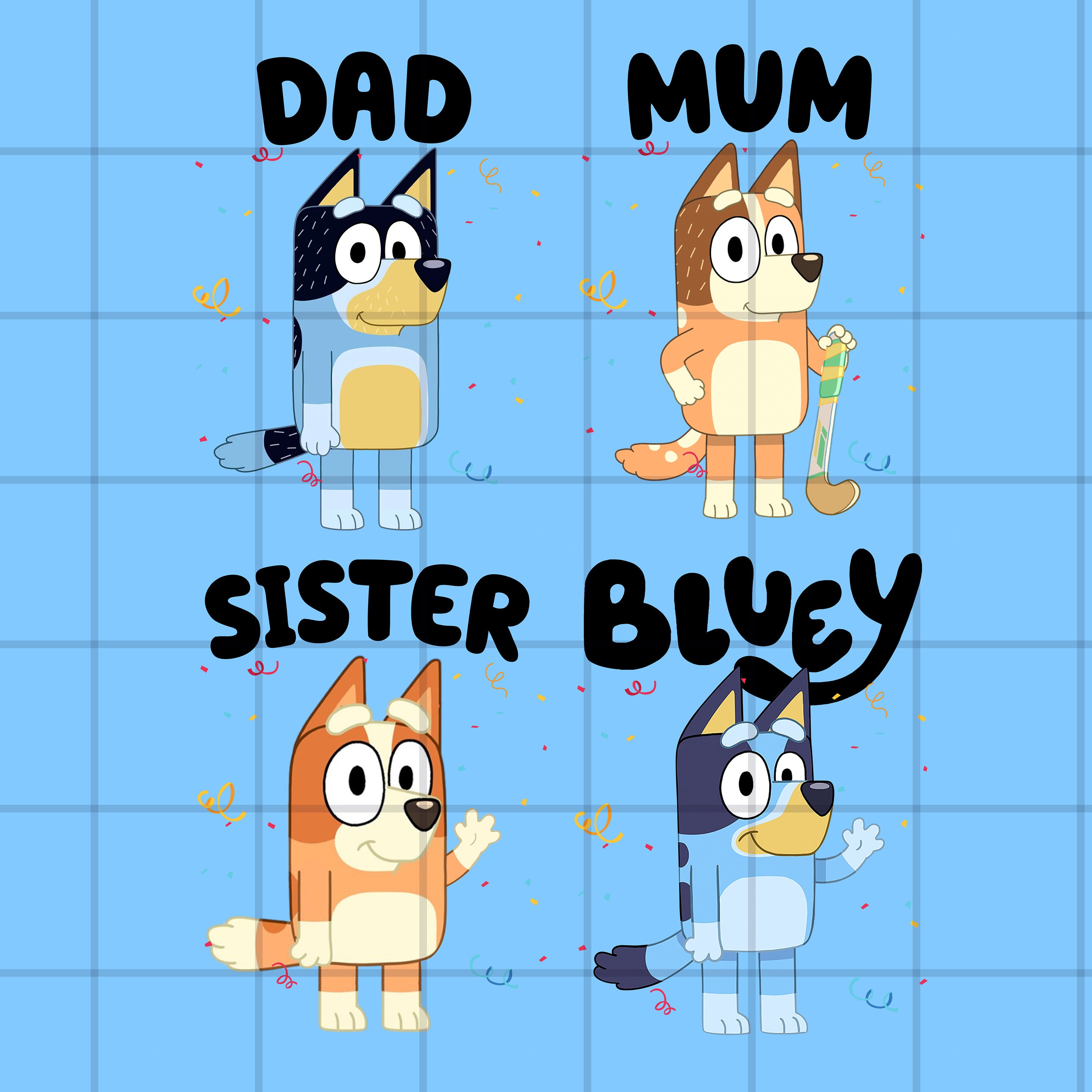 Bluey Family 60 PNG-SVG Files Bluey Svg Bluey Png Bluey - Etsy Australia